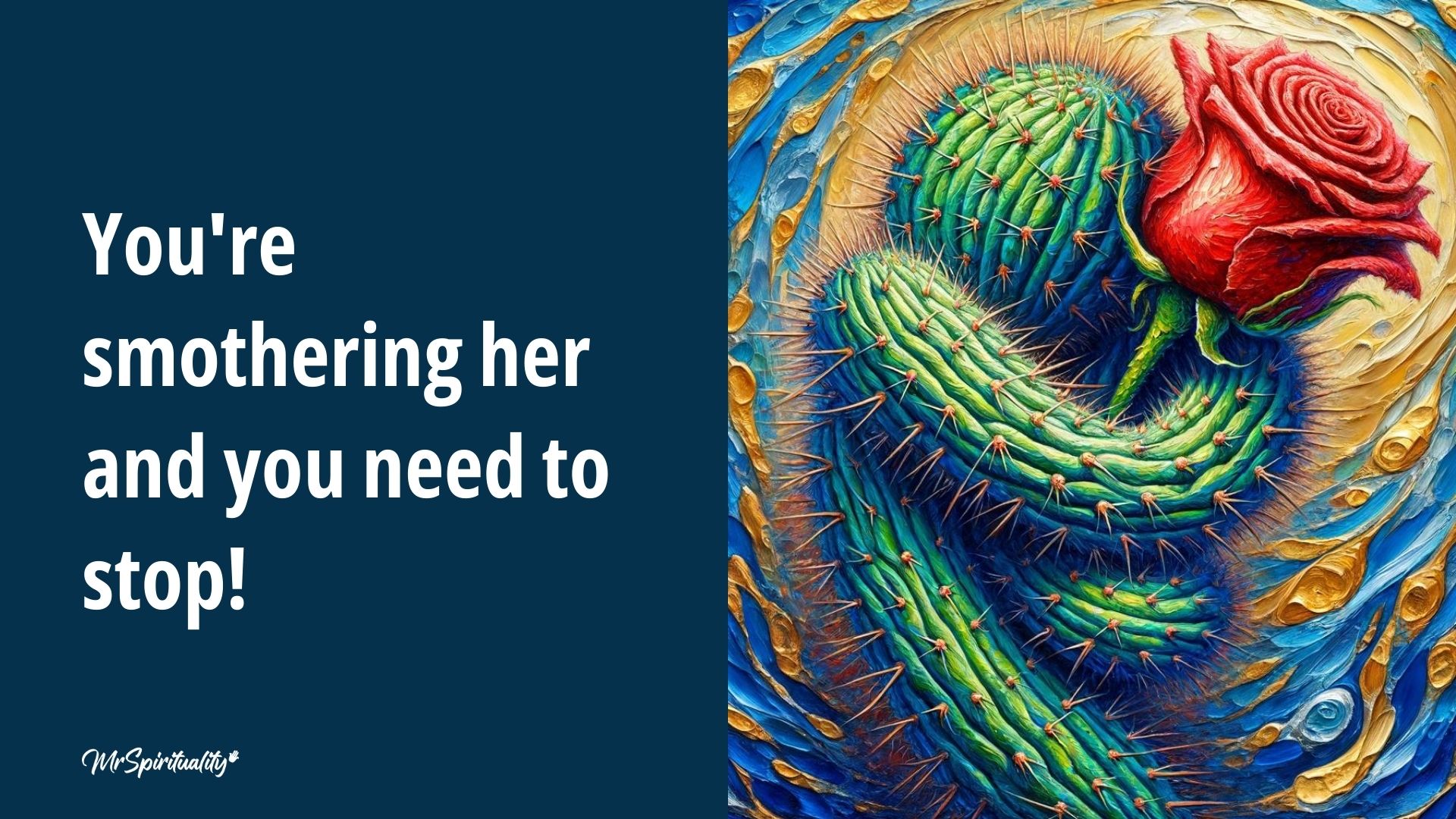 Smothering your wife - end the madness